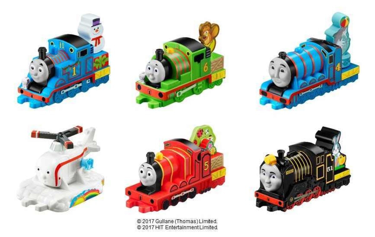 マクドナルドハッピーセットに「きかんしゃトーマス」と「リトルツインスターズ」が登場！ [ママリ]